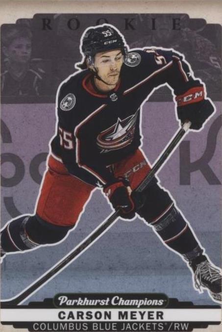 2022-23 Upper Deck Parkhurst Champions - Rookies Carson Meyer #275 ...