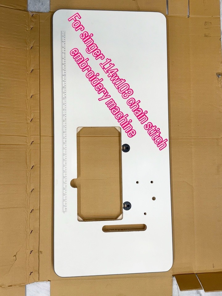 Singer 114w103 Chain stitch & Moss Stitch Embroidery Machine + table ...