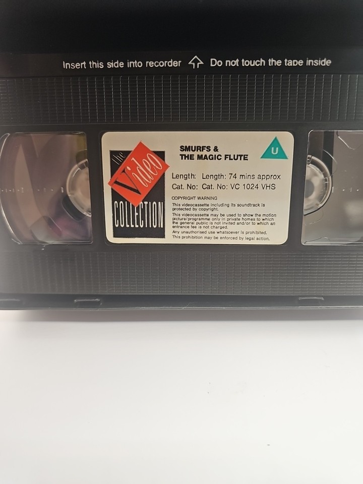 The Smurfs And The Magic Flute VHS Kaleidoscope Original 1985 | eBay UK