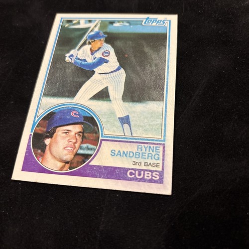 🔥1983 Topps #83 Ryne Sandberg Chicago Cubs RC Rookie HOF/MLB Legend | eBay