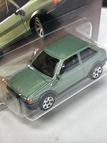 MATCHBOX 2025 '83 FORD FIESTA Mk2. MB 84/125 Metallic Green Short Card | eBay