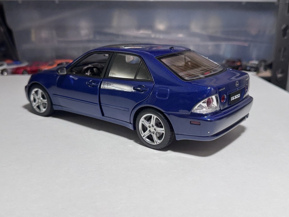 1:18 Autoart Lexus Is300 Blue Diecast Model Car | eBay