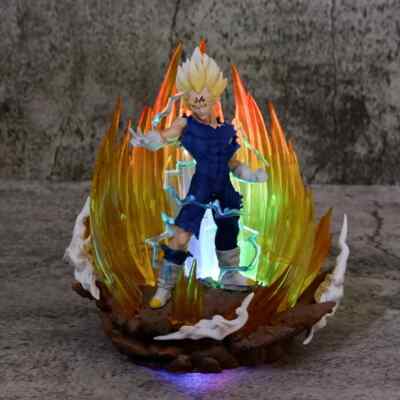 Majin Vegeta LED Figure Dragon Ball Z Super Saiyan Figurine DB Z GT ...
