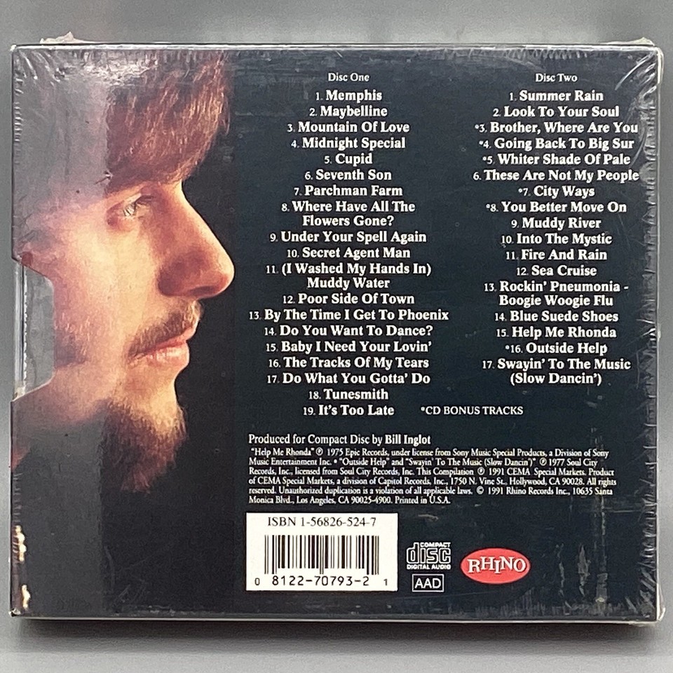 Sealed JOHNNY RIVERS Anthology 1964-1977 2 Cd 36 Songs MINT Poor Side ...