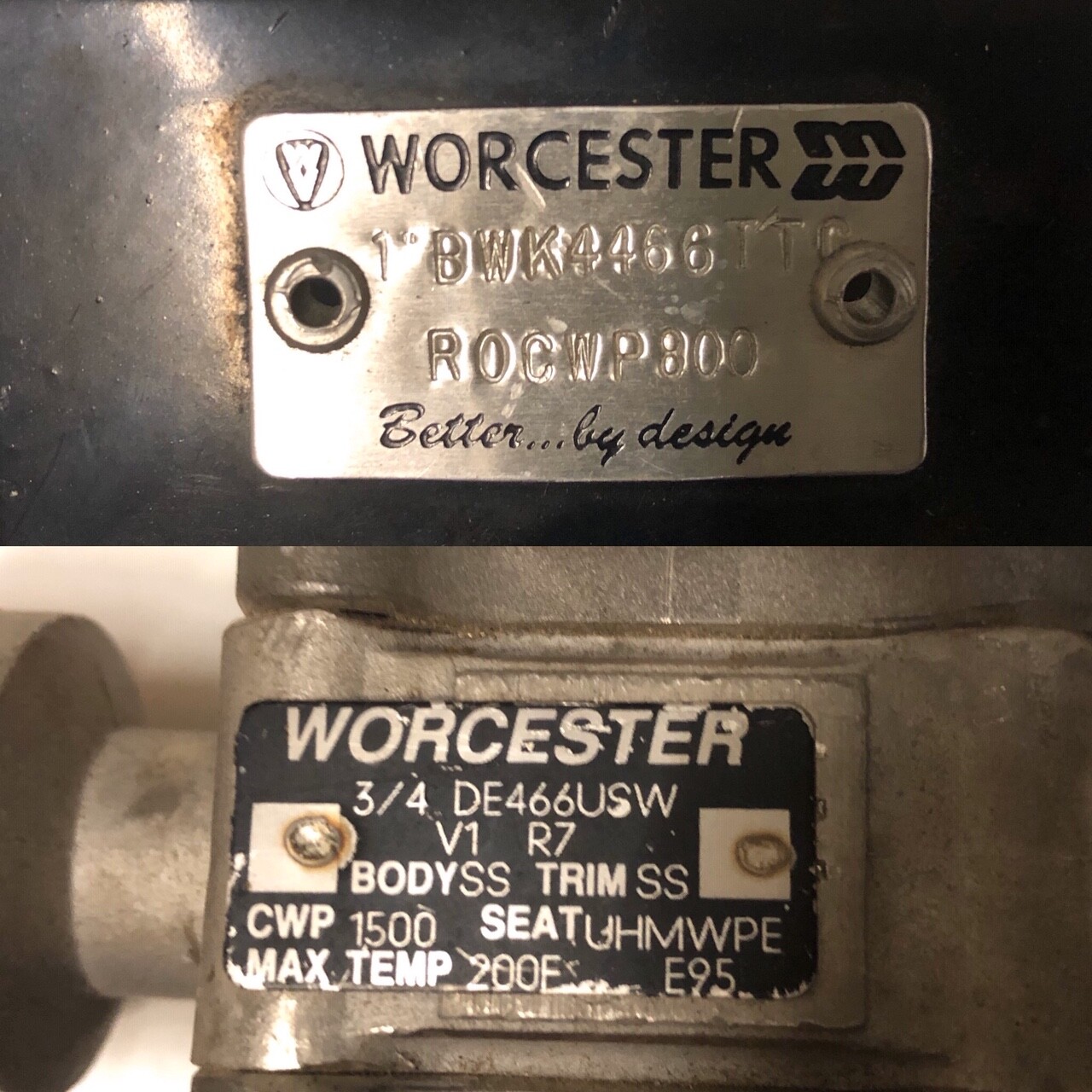 Worcester Flowserve Actuator Mounting Kits Lot w/ ball valves | eBay