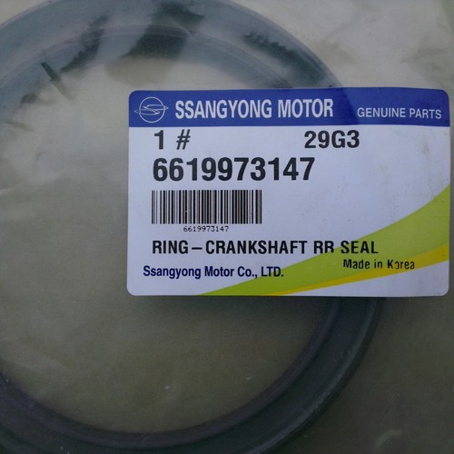 GENUINE OE CRANKSHAFT RR SEAL RING 6619973147 SSANGYONG | eBay