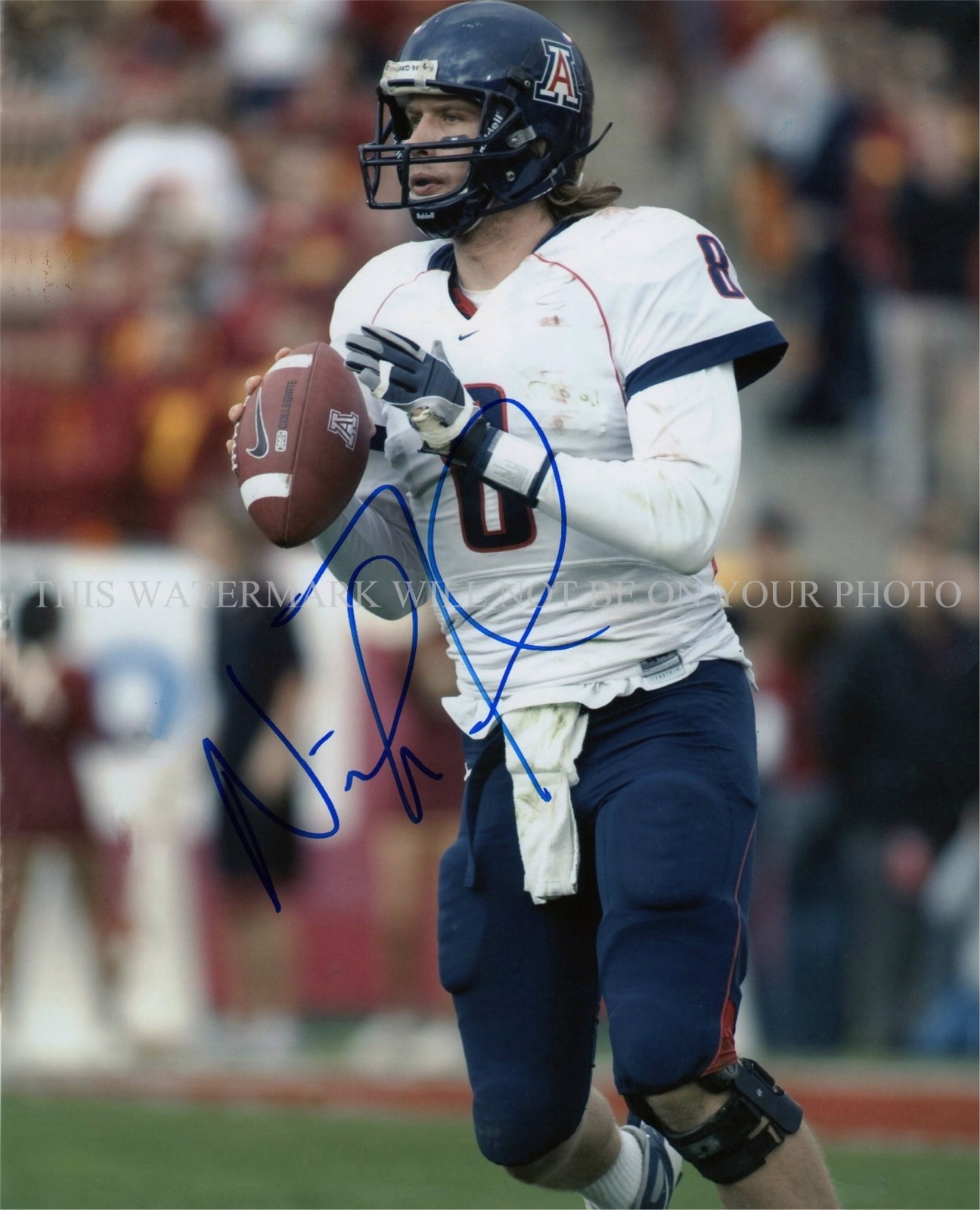 NICK FOLES SIGNED AUTOGRAPH 8X10 RPNT PHOTO COLLEGE ARIZONA WILDCATS | eBay