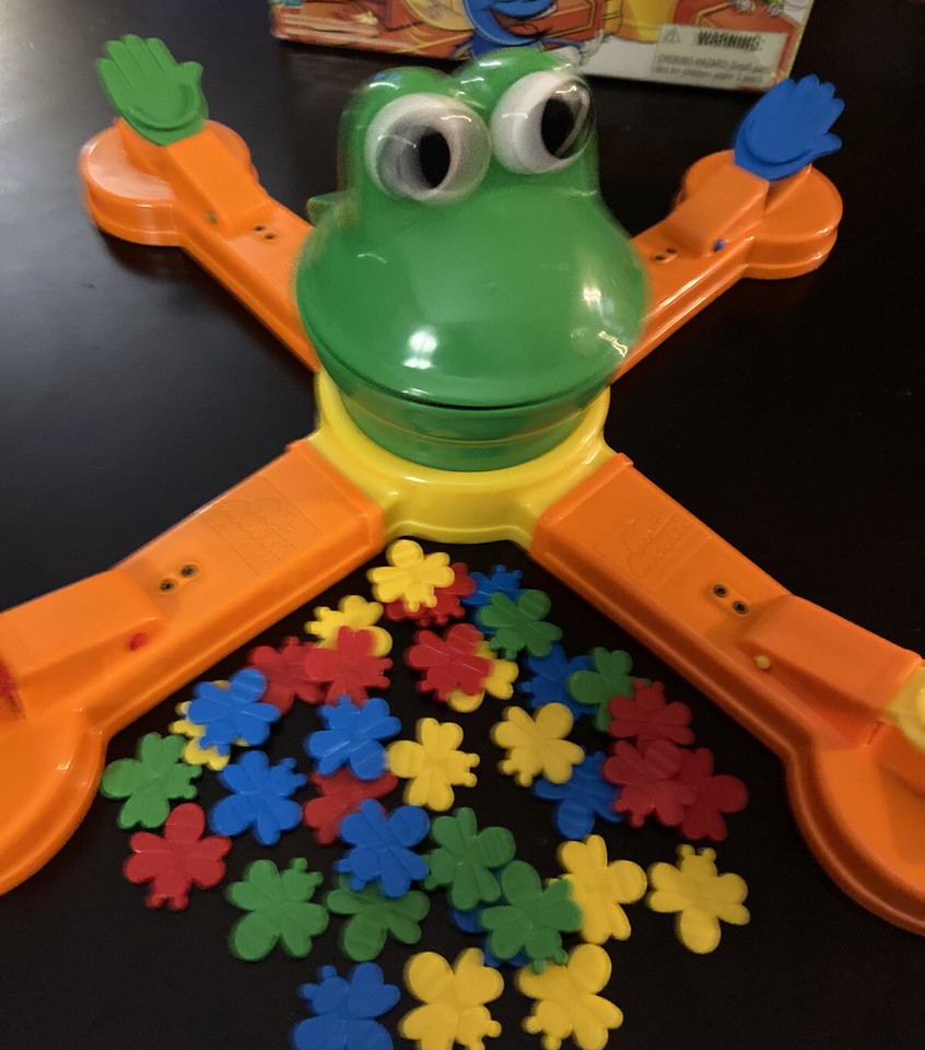 1999 Mr Mouth Feed the Frog Vintage Electronic Game by Milton Bradley ...