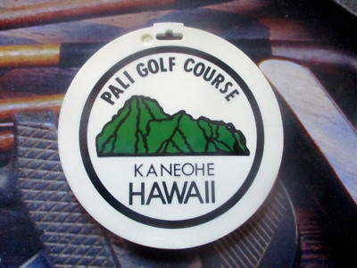 vtg - PGA Golf Bag Tag - PALI GOLF COURSE gc - Kaneohe HI | eBay