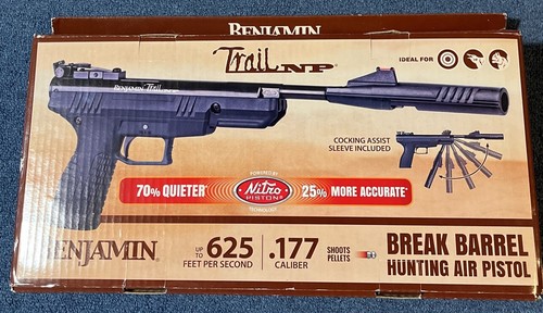 Benjamin Trail NP Nitro Piston .177 cal Break Barrel 625 FPS Air Pistol ...