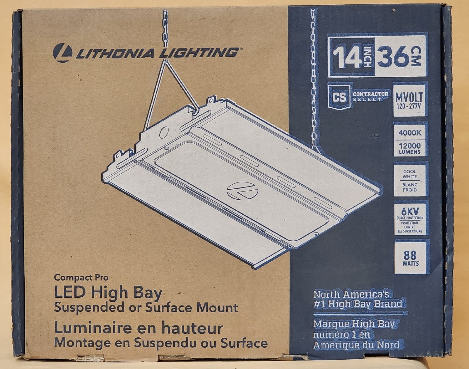 Lithonia Lighting 12lm MVOLT 40k Cphb Compact Pro LED High Bay 12000 ...