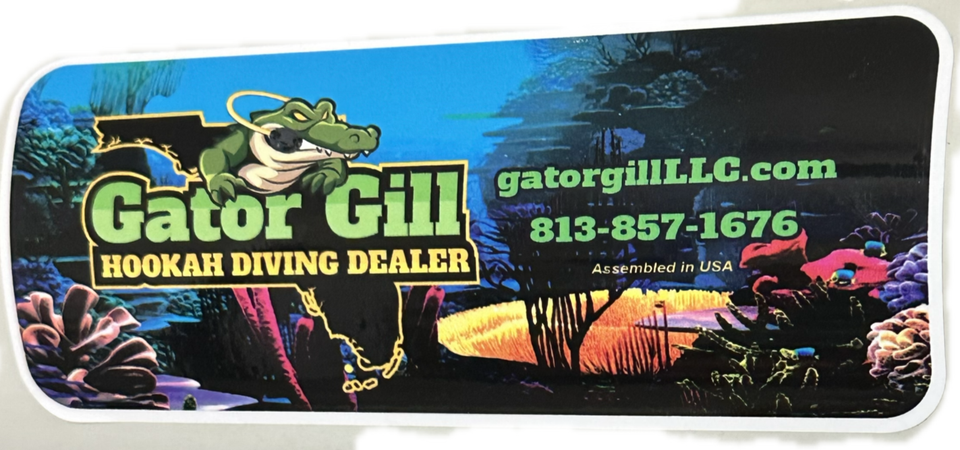 Hookah diving package 120 volt "PYTHON" 100' hose with 2nd stage ...