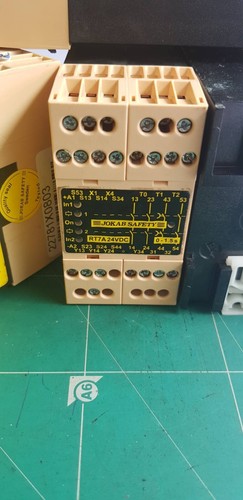 Relais de sécurité RT7A 24 VDC 0- 1.5S Jokab RT7 A (neuf est ABB ...