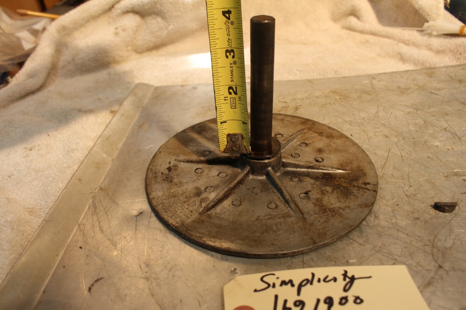 Simplicity Snowblower Model 1691900 Drive Disc, PN 1719879SM | eBay