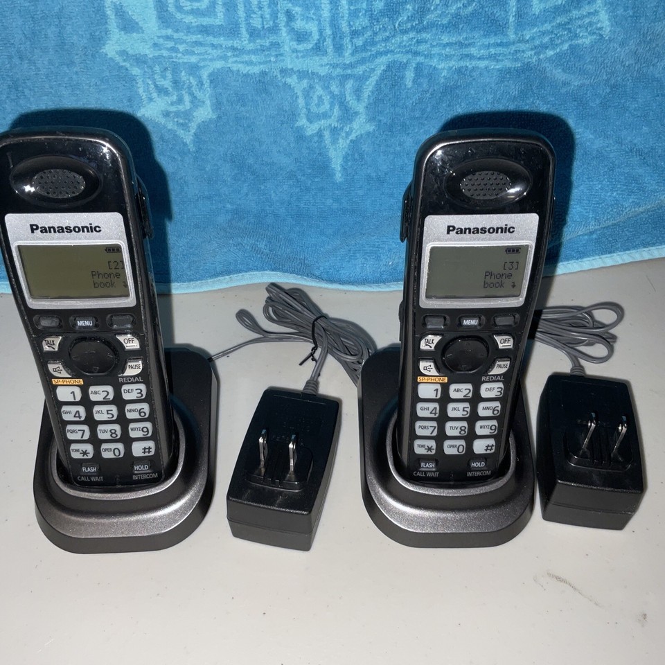 Panasonic KX-TG9331T Cordless Base Phone Dect 6.0 with KX-TGA931T ...