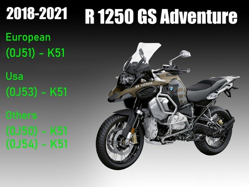 for BMW R 1250 GS ADVENTURE K51 Service workshop manual for bmw r1250gs ...