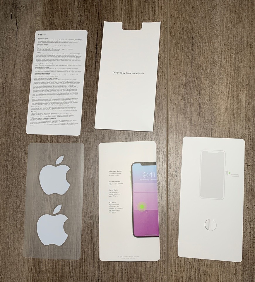 iPhone XS Max Box Original Apple Retail Box Only Without Accessories | eBay