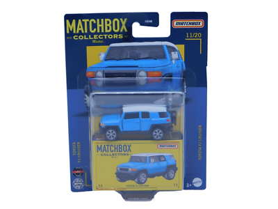 2021 Matchbox Collectors #11 Toyota FJ Cruiser VOODOO BLUE 1:64 GBJ48 ...