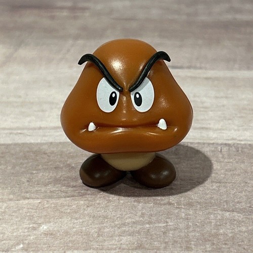 Super Mario Bros. Goomba 1.5” Mini Action Figure Toy Loose Jakks ...