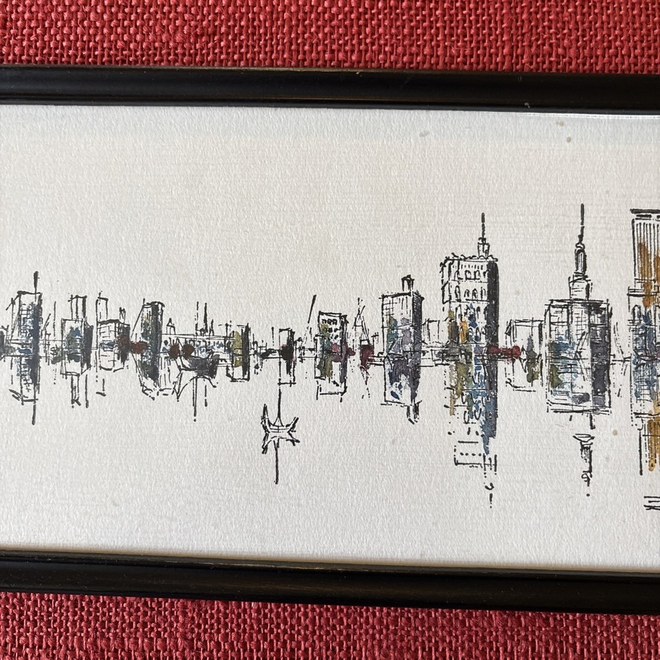 Franz Weiss Signed? New Orleans Rare Panorama LE Print 995/43/FW Ink ...