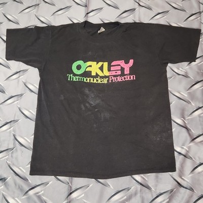 VTG Oakley Software Thermonuclear Protection T-Shirt Fit L Single ...