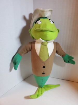 Vintage Fish Police Inspector Gill 1991 Hanna Barbera Plush Stuffed ...