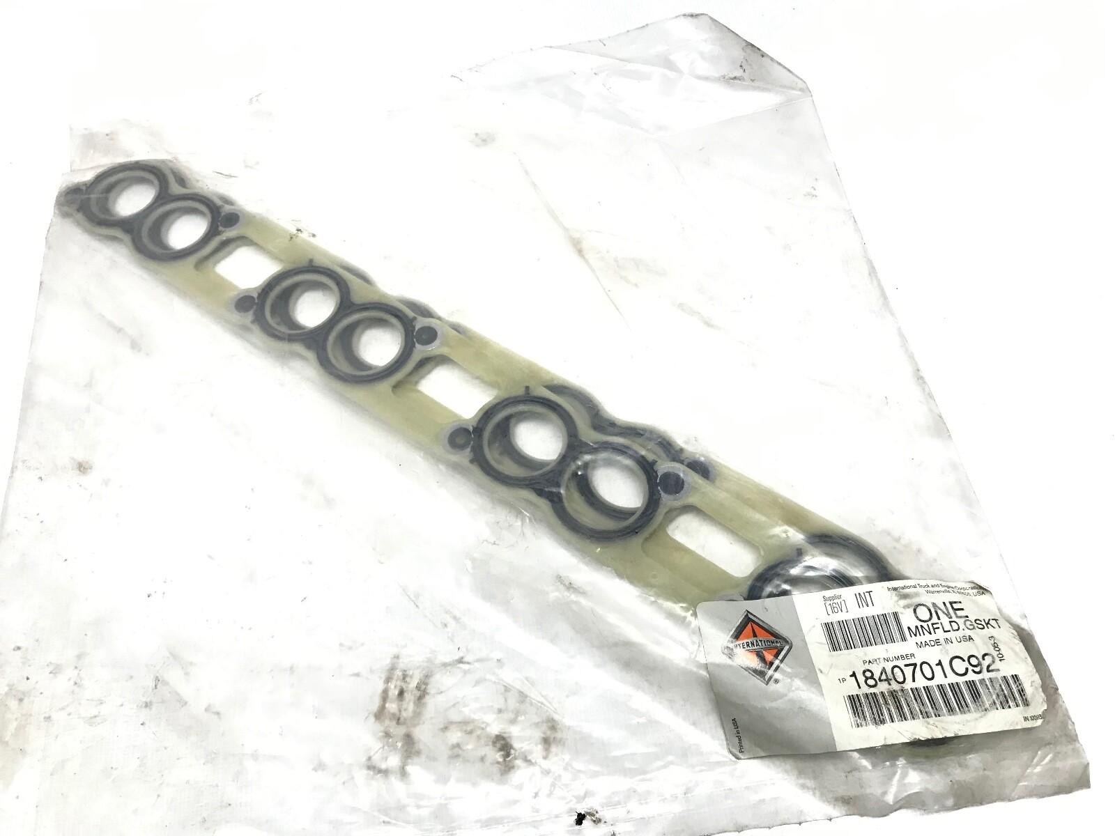 2 PCS Genuine International Navistar Intake Manifold Gaskets 1840701C92 ...
