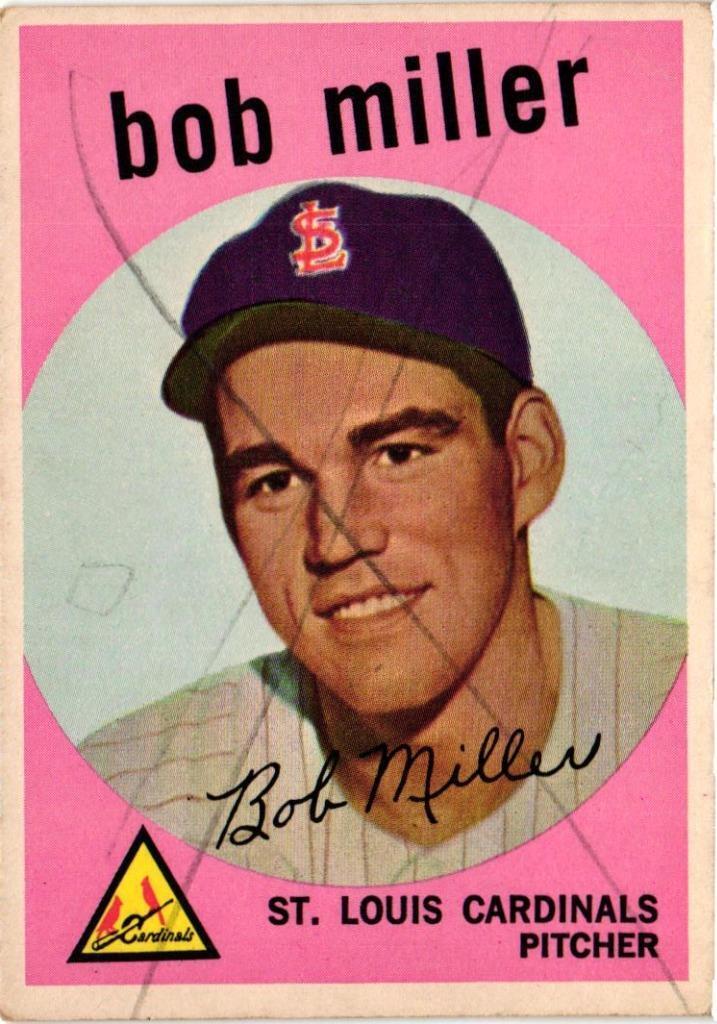 BOB MILLER 1959 Topps #379 $1 Items MUST Buy 2 to Qualify B17R2S35P19 ...