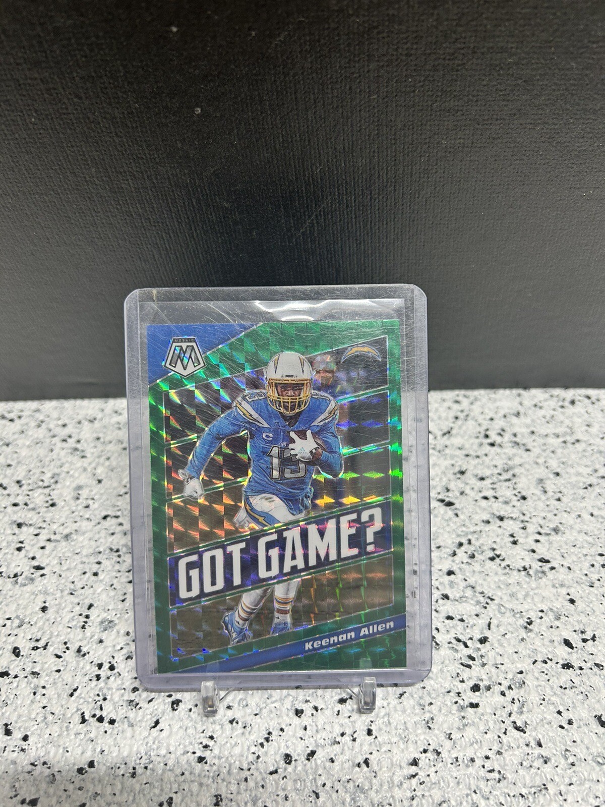 2020+Panini+Mosaic+-+Got+Game%3F+Mosaic+Green+%23GG14+Keenan+Allen for ...