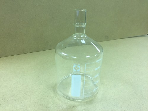 Sibata 1L 1000 mL Lab Media Storage Bottle SPC29 Cap Not Included 1722 ...
