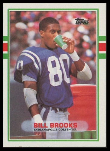 1989 Topps Bill Brooks #213 Football Indianapolis Colts | eBay