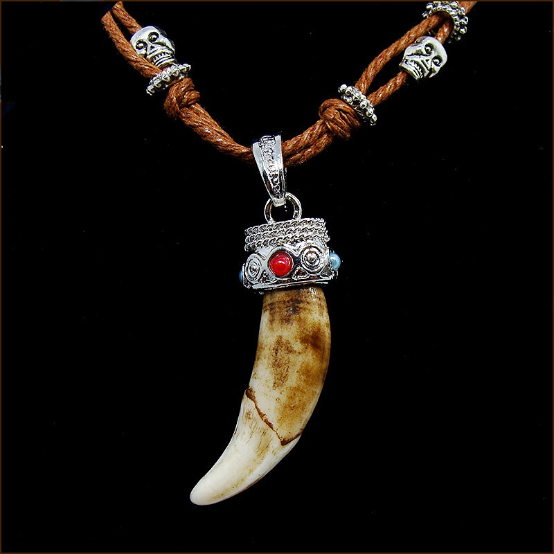 Genuine Wolf Tooth Necklace