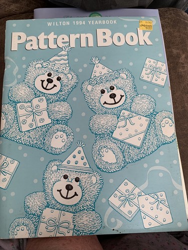 Pattern Book For The 1994 Wilton Yearbook W/60 Pages of Templates Nice ...