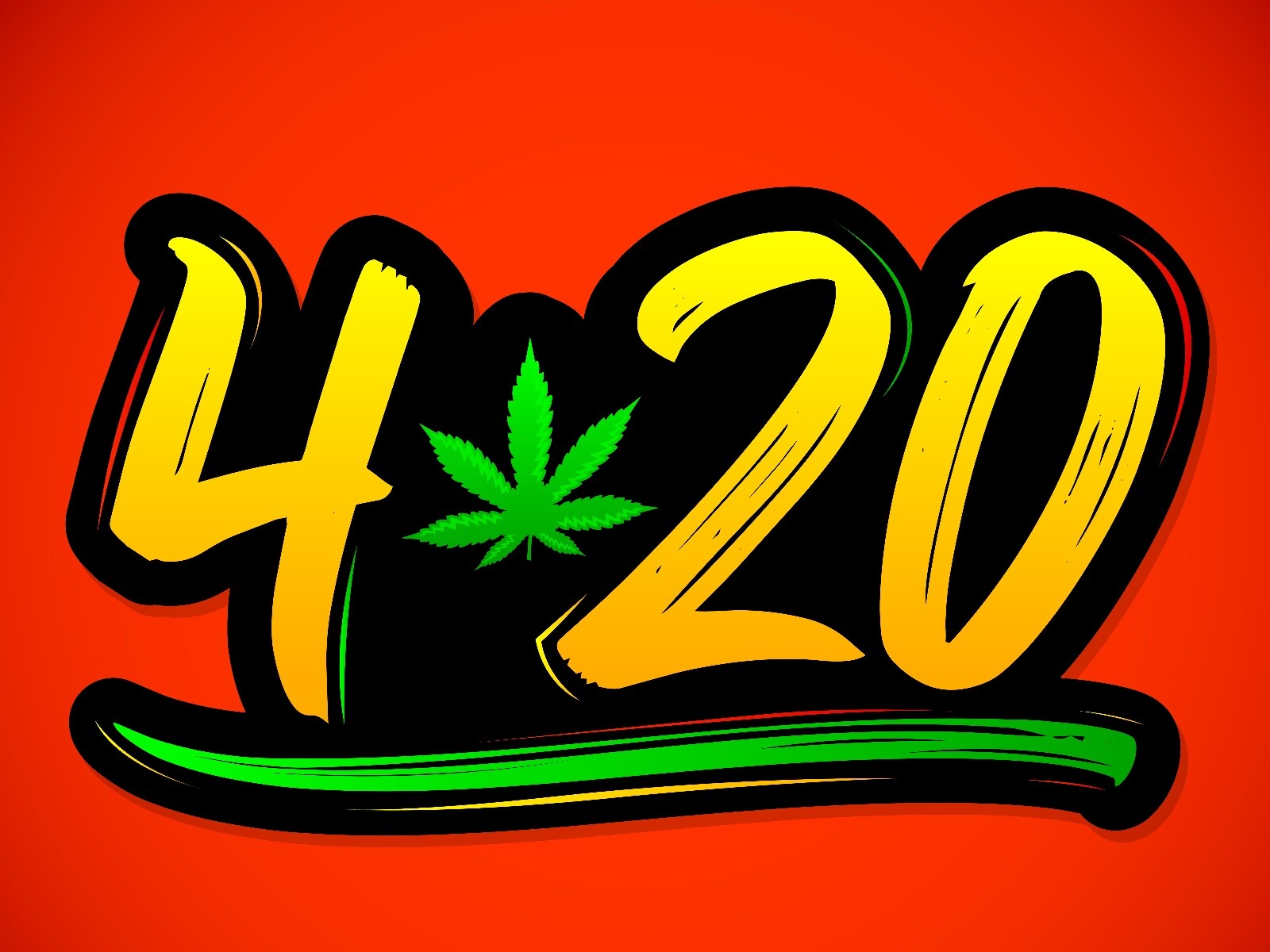 420 Logo Wallpaper