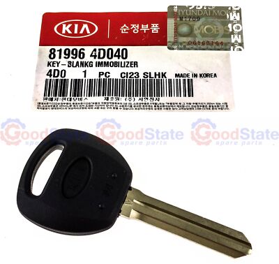 GENUINE Hyundai / kia Grand Carnivаl MPV 3.5 3.8 Petrol Blank Key ...
