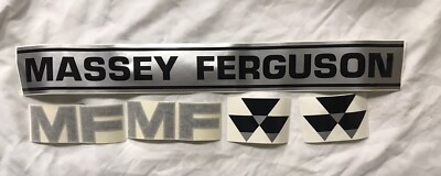 NEW MASSEY FERGUSON TRACTOR FRONT END LOADER DECAL SET HIGH QUALITY ...