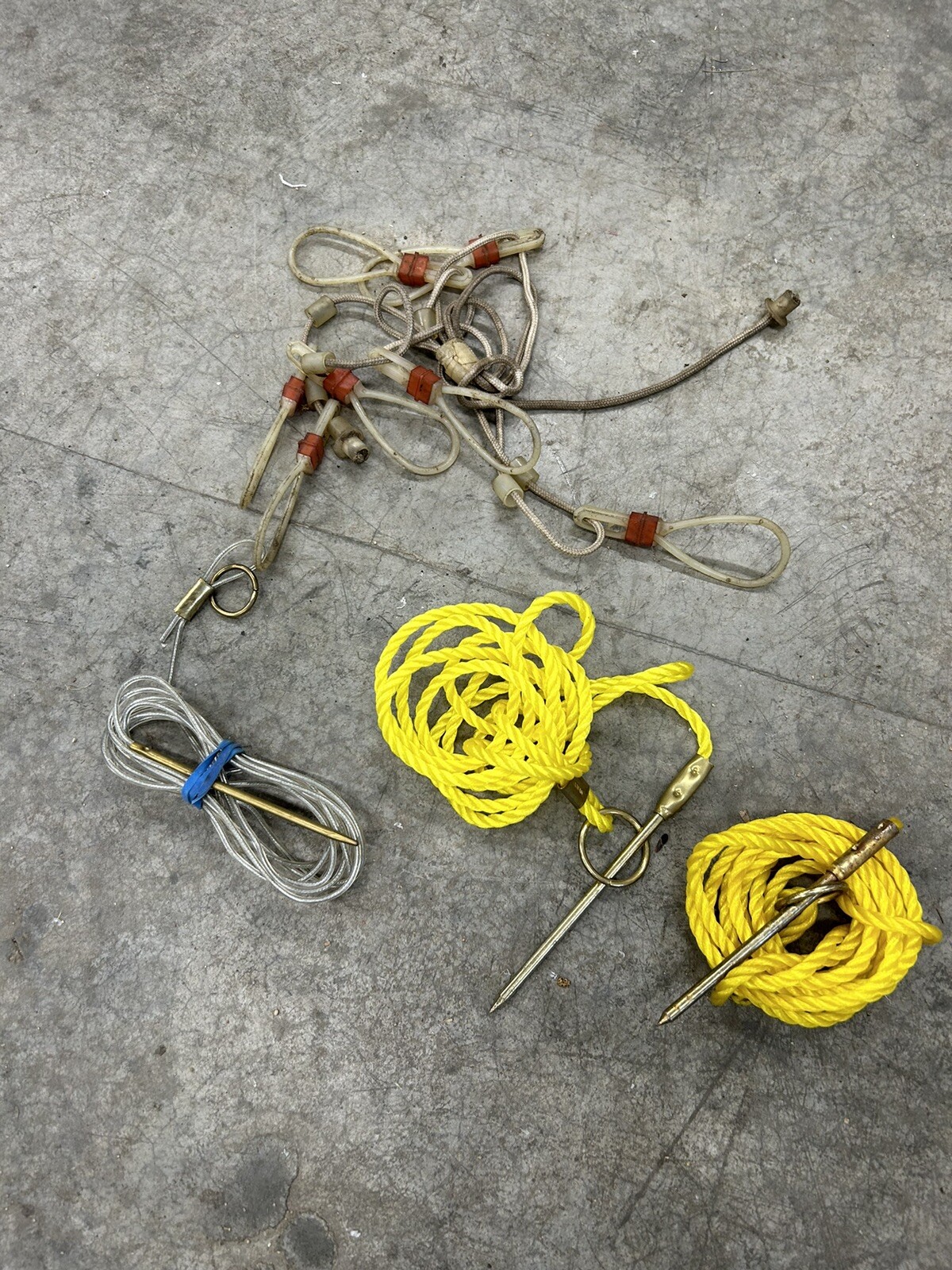 Vintage lot of four fish fishing stringers | eBay