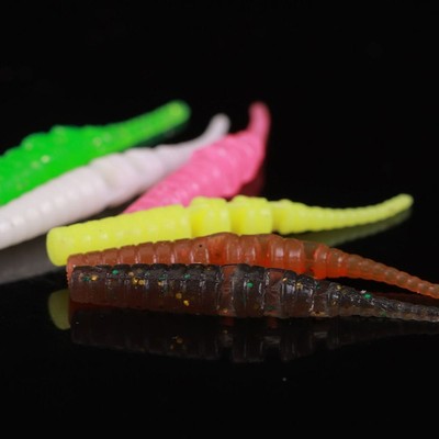 4cm Fishing Soft Lures PVC Artificial Lures Winter Fishing | eBay