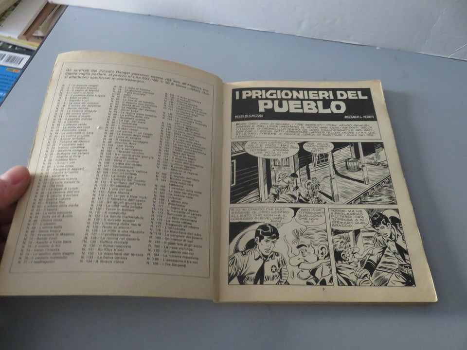 The Little Ranger No. 187 1979 Altamira Cowboy Comics Bonelli Vintage ...