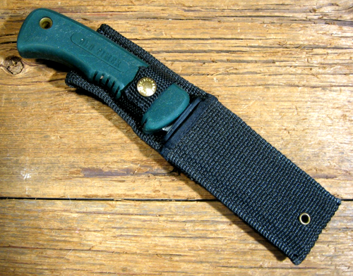 Schrade + Old Timer 1420T Hunting Skinning Knife +Sheath Nice! | eBay