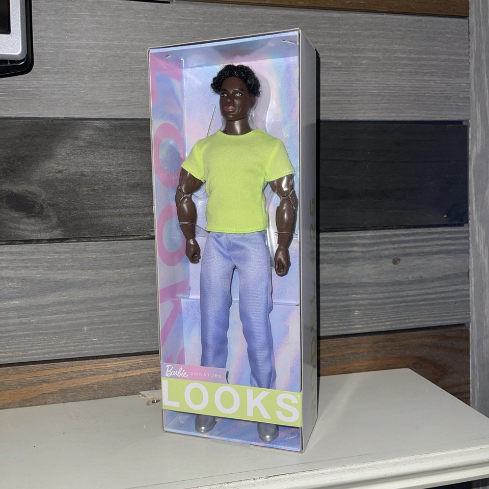 BARBIE LOOKS DOLL #25 BUFF BODY KEN AA SHORT HAIR MADE TO MOVE WAVE 4 ...