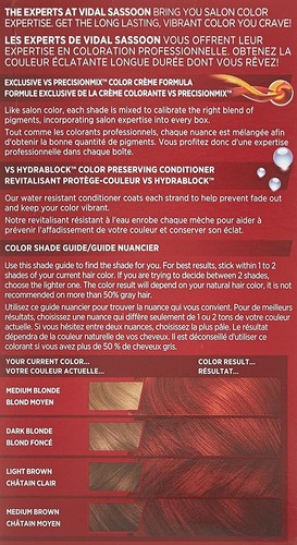 Vidal Sassoon 6RR Runway Red Pro Series Permanent Hair Color | eBay