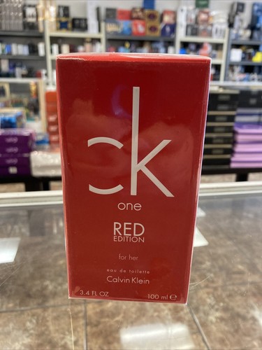 Ck One Red by Calvin Klein 3.4 oz EDT Perfume Spray For Women | eBay