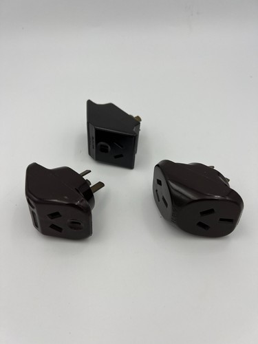 Vintage 1950s Bakelite Double Adaptor Plugs - 1132 | eBay