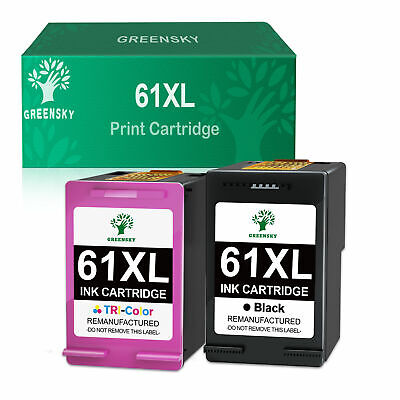 61XL Ink Cartridges For HP Deskjet 2050 2510 2512 2514 2540 3050 3510 ...