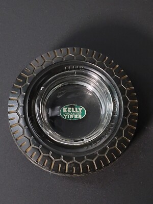 Rare Vintage Kelly Springfield Tire Ashtray Advertising Sign Gas ...