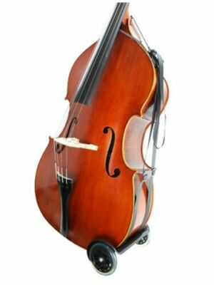 Double Bass Cart Transport Carry Double Bass with Wheeled New Upright ...