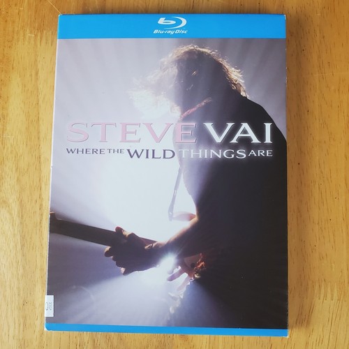 Steve Vai Where The Wild Things Are Near Mint Blu Ray Live Minneapolis ...