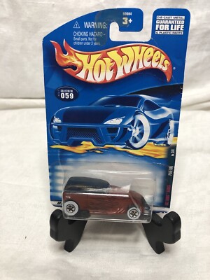 Hot Wheels 2001 Collector # 059 Rat Rods Series Phaeton Red NIP Damaged Card | eBay