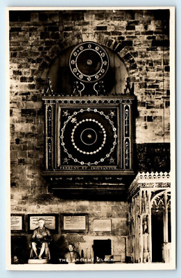 POSTCARD THE ANCIENT CLOCK EXETER CATHEDRAL RAPHAEL TUCK & SONS 1937 ...